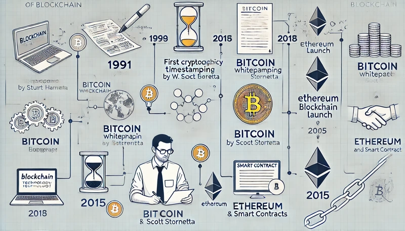 A Brief History of Blockchain Technology. BetOnCrypto.